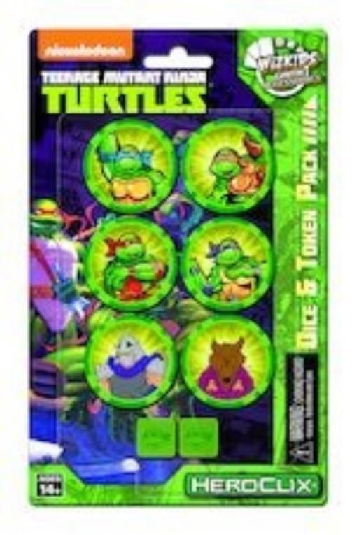 Teenage Mutant Ninja Turtles - Dice & Token Pack New - Walmart.com