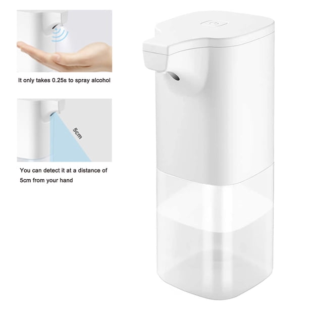 350ml Automatic Soap Dispenser, Infrared Induction Alcohol Sprayer ...