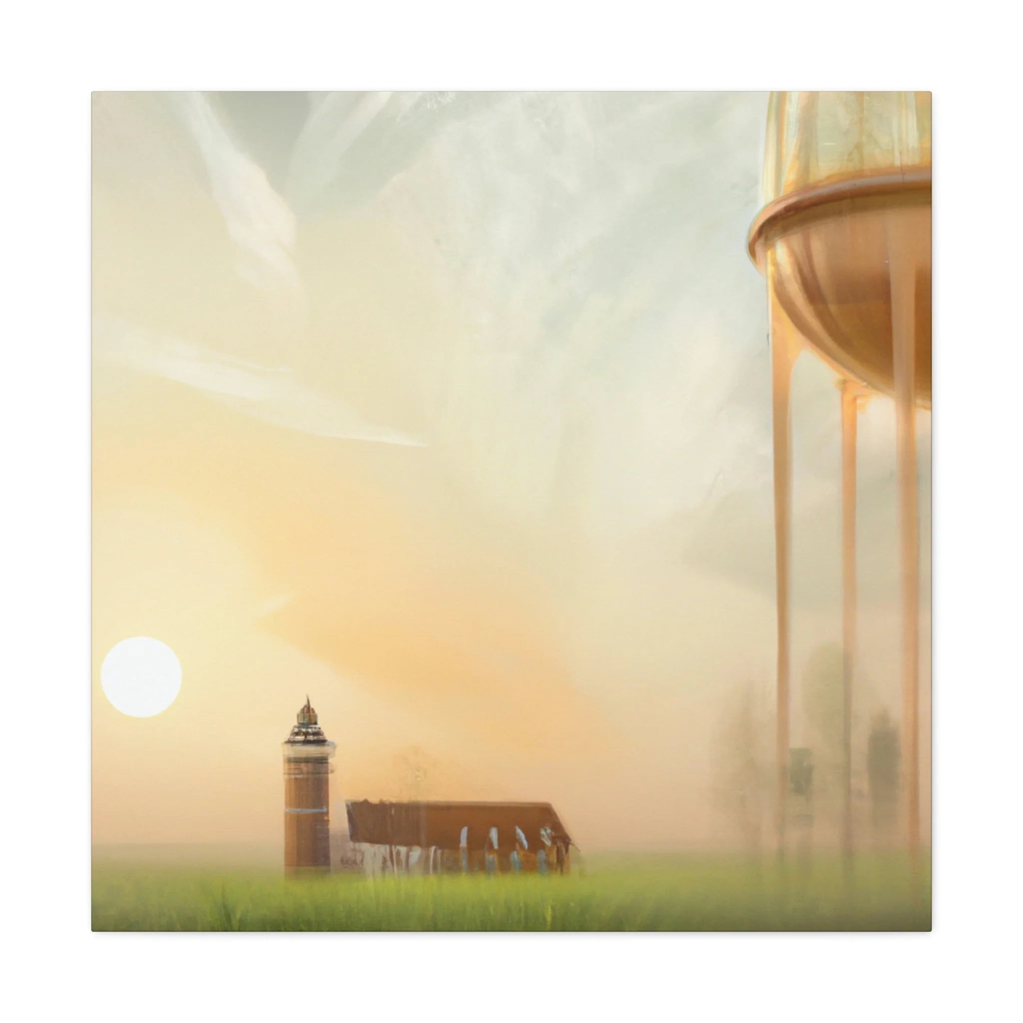 Tower of Splendor, Rococo Style. - Canvas - Walmart.com