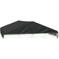 Lucky Dog WeatherGuard Outdoor Dog Kennel Roof Cover, Black, 10'L x 10 ...