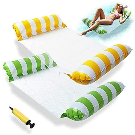 Inflatable Pool Floats Adult Size, 2PCS Swimming Pool Floaties Water ...