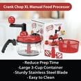 The Crank Chop Food Chopper and Processor XL, The Best Vegetable ...