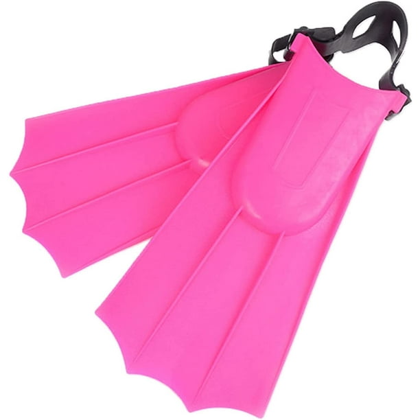 Snorkeling Diving Short Fins Swimming Flippers with Adjustable Heel ...