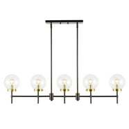 Instant Pendant Recessed 5-Light Chandelier Conversion Kit Brushed ...