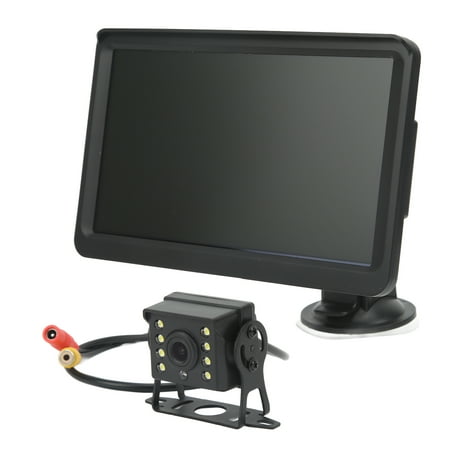 Rear View Camera Monitor System, 130 Degree Wide Angle IP69K Waterproof ...