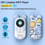 RUIZU 16GB MP3 Player for Kids, Cartoon Panda Portable Music Player ...