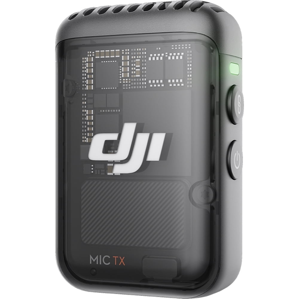 Open Box DJI Mic 2 Transmitter (Shadow Black), Wireless Microphone with ...