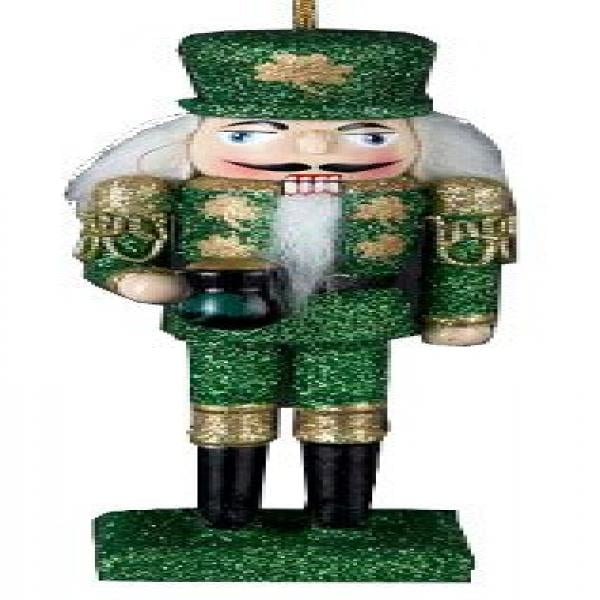 Wooden Irish Nutcracker Ornament 6 Inch - Walmart.com