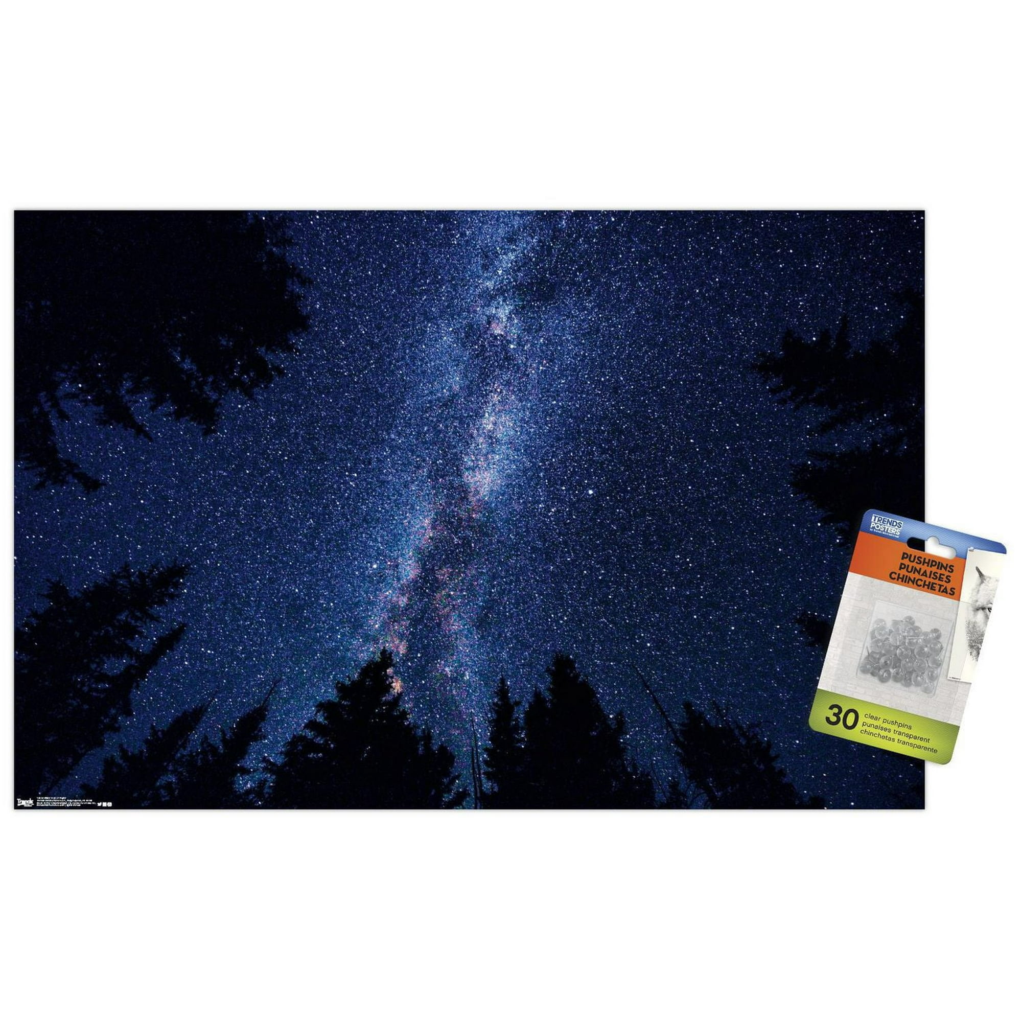 Click here for Trends International Milky Way At Night Wall Poste... prices