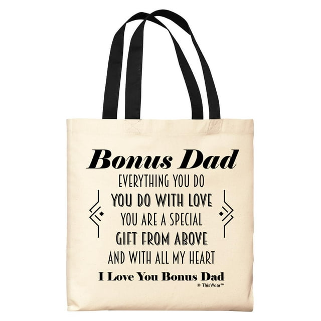 ThisWear Fathers Day Gift for Step Dad Bonus Dad You Are A Special Gift ...