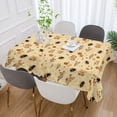 60x90in Square Printed Tablecloth Easy-Care Decorative Table Cloth for ...