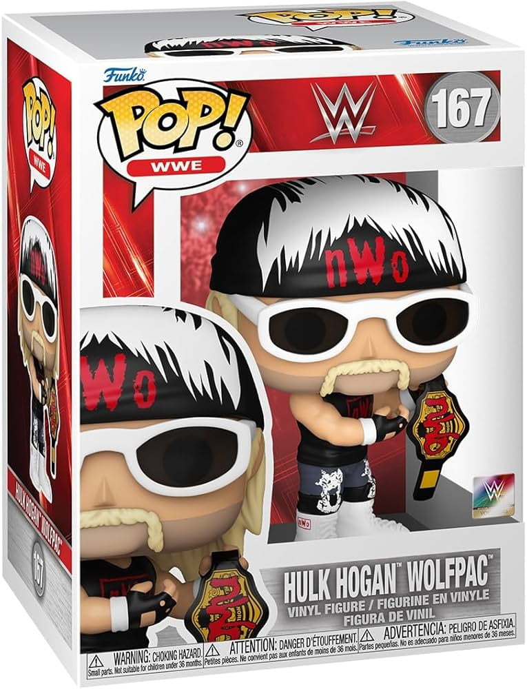 FUNKO POP HULK HOGAN WOLFPAC WWE NWO 158 | Bodega Aurrera en línea