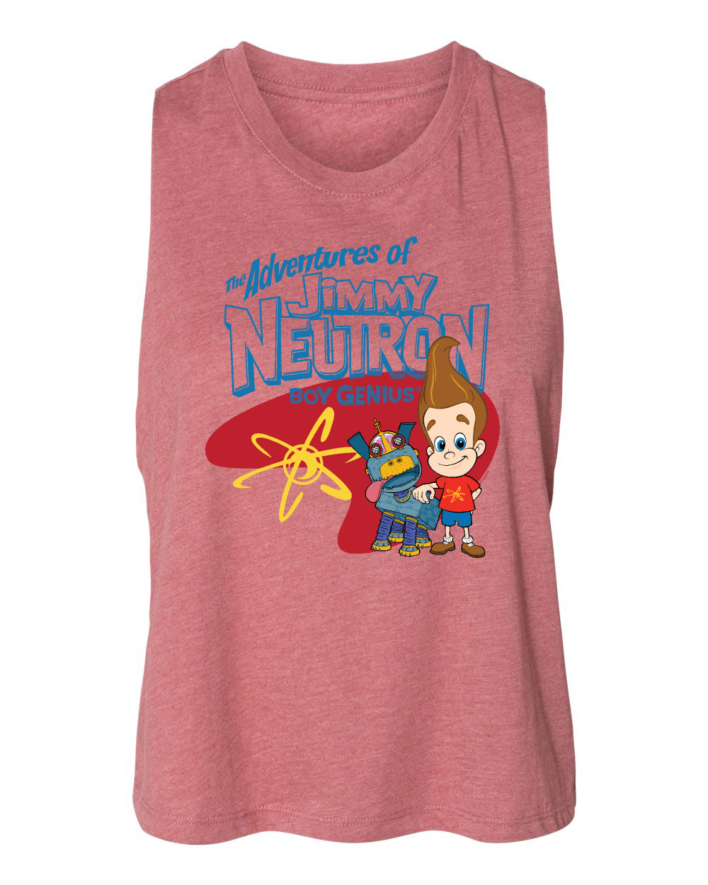 Jimmy Neutron - Adventures of Jimmy Neutron - Juniors Cropped Racerback ...