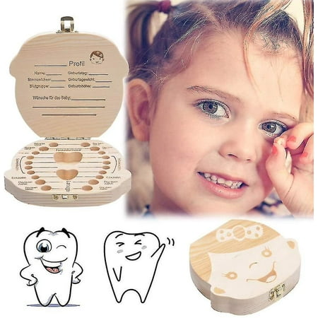 Tooth Box - Milk Tooth Box - Ideal As A Small Gift For Boys And Girls ...
