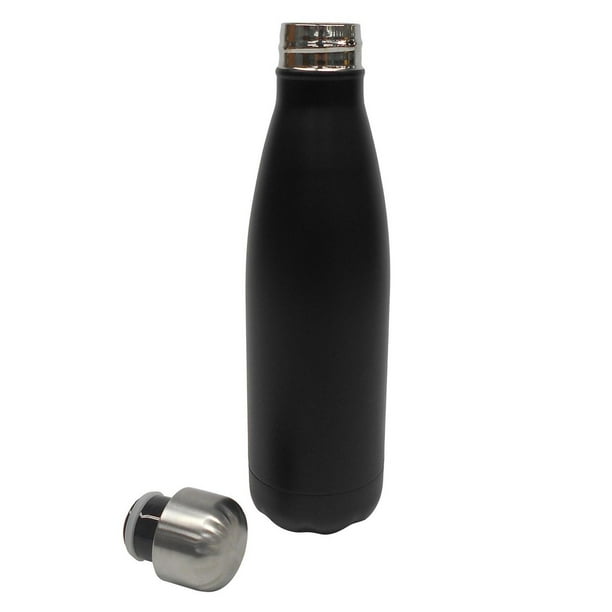 Botella de Acero inoxidable EKCO 500ml negro | Bodega Aurrera en línea