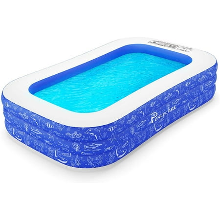 IYEFENG Inflatable Pool, Swimming Pool for Kiddie, Kids, Adults ...
