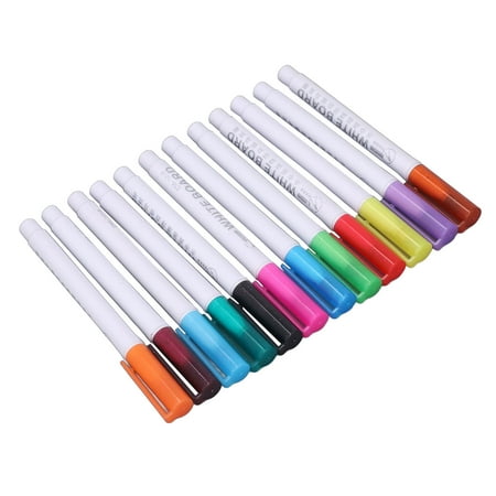 ANGGREK 12pcs Floating Ink Pen 12 Colors Water Insoluble DIY Painting ...