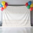 Beige White Boho Backdrop for Photography,Fabric Photo Background ...