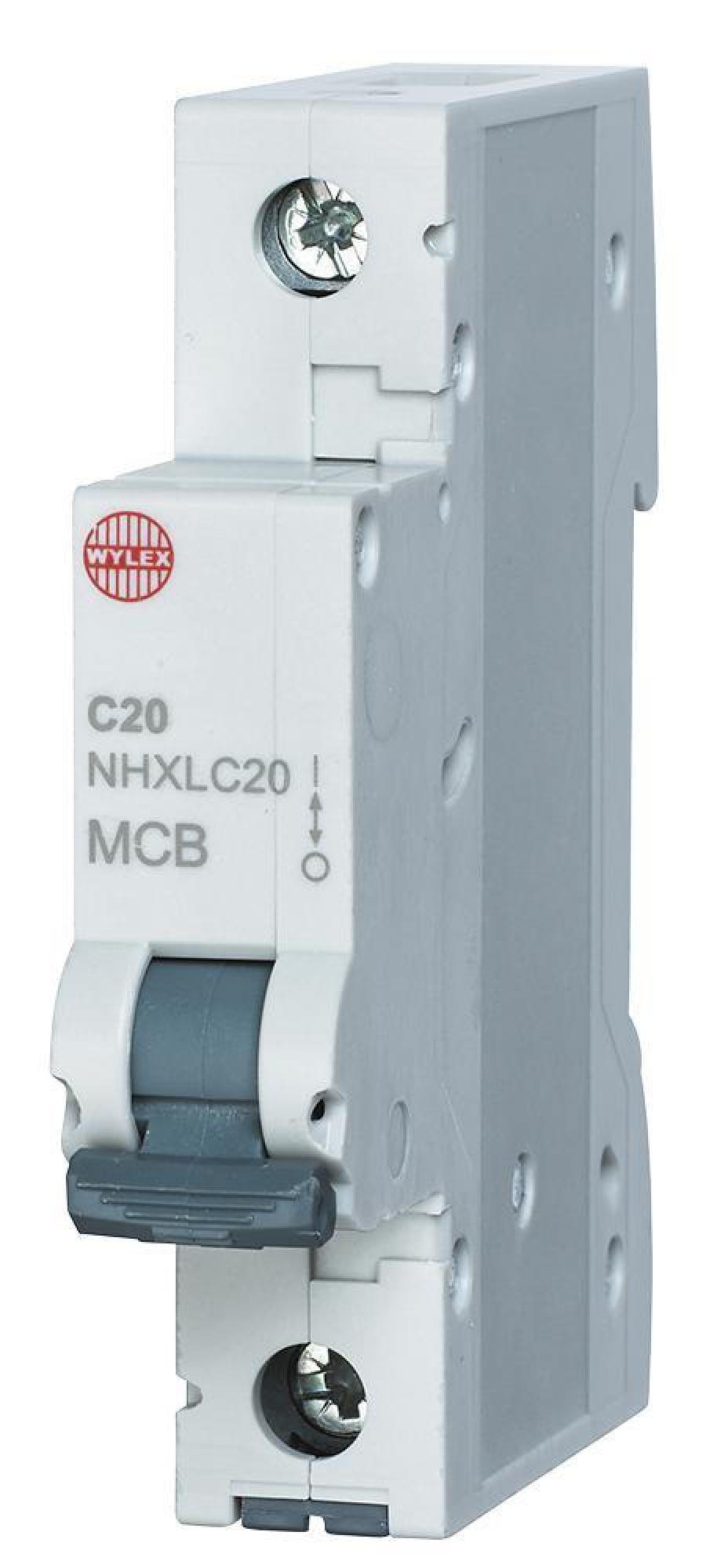 WYLEX - 20A Single Pole C Curve MCB - Walmart.com