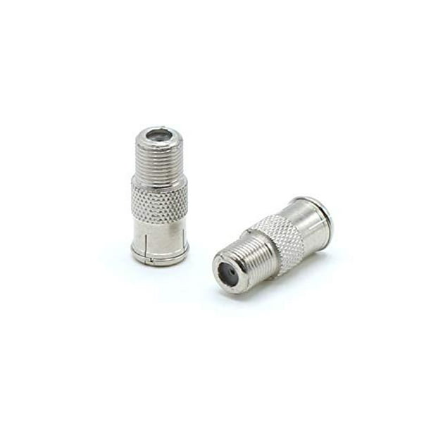 Coaxial Cable Push on Connectors - 4 Pack - for Tight Corners and Hard ...