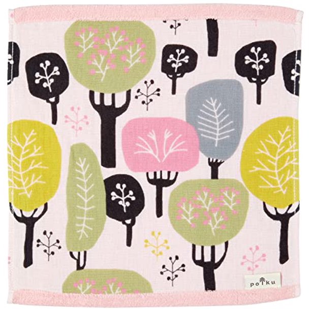 Maruma Hand Towel Pork Fall Scandinavian Design Cute Gauze Cotton Carry ...