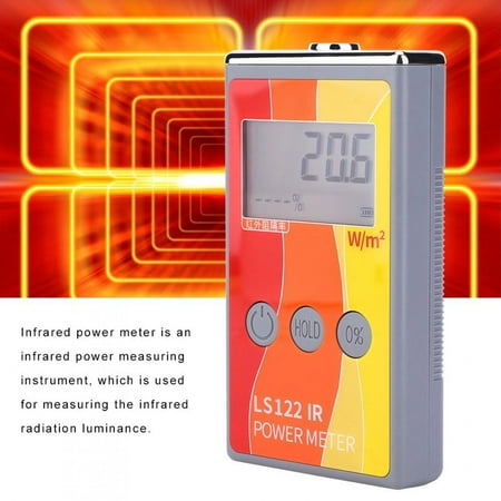 ANGGREK LS122 Handheld IR Power Meter Infrared Radiation Luminance IR ...