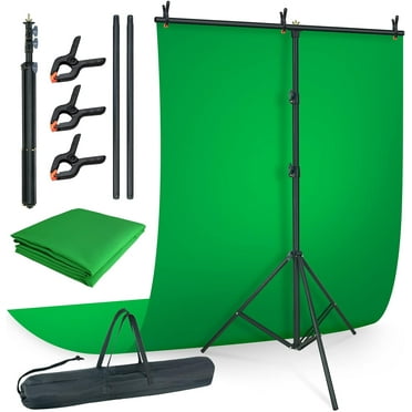 ShowMaven Background Stand, 6.5ft Height x 10ft Wide Adjustable Photo ...