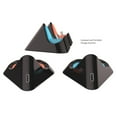 Console Charging Dock Station with Type-C Port Charger Holder Base ...