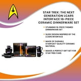 Star Trek: The Next Generation LCARS Interface 16-Piece Ceramic ...