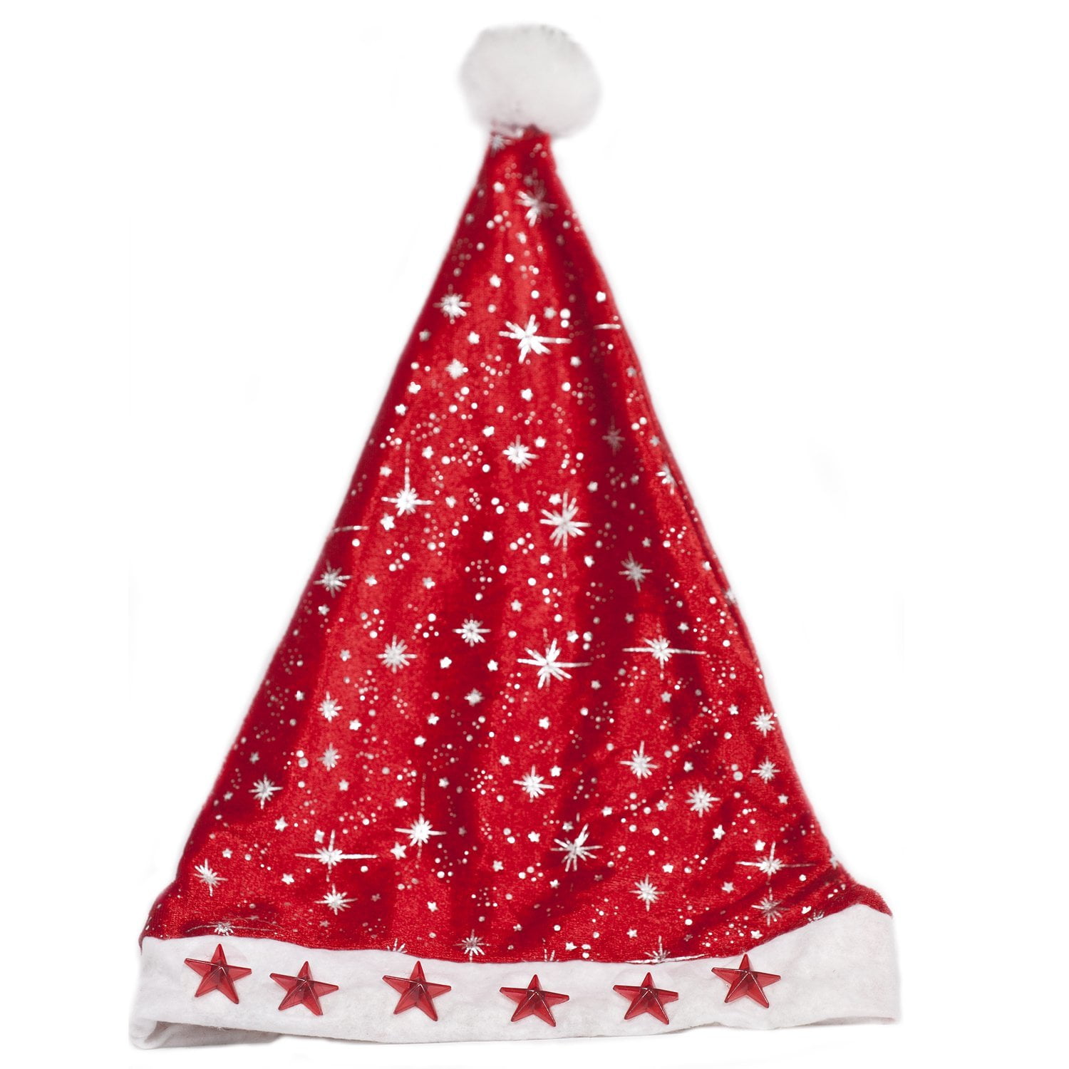 Santa Hat With Led Lights These Santa Hats Light Up With Led Lights To