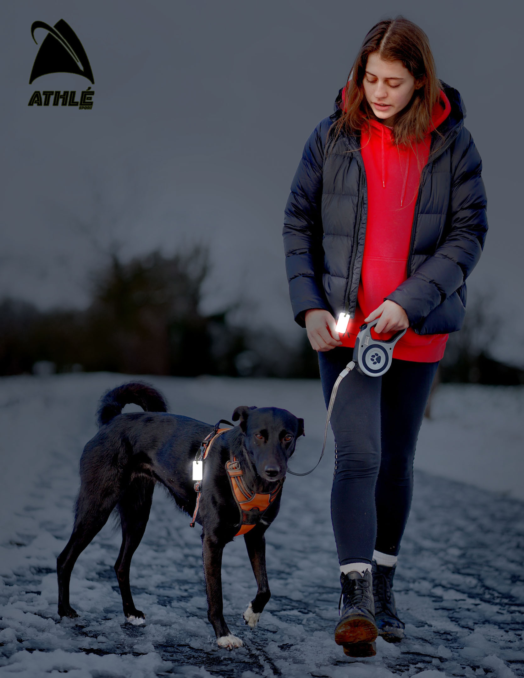 Buy Athle Sport Hi Vis Reflective Zipper Pull - Safety Reflective Tags ...