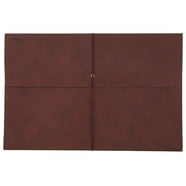 Premium Reinforced Expanding Wallet, 1 Pocket, Letter, Brown - Walmart.com