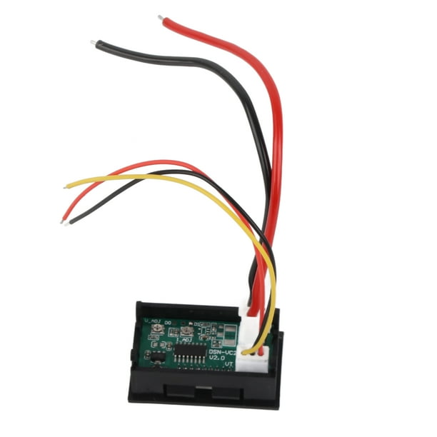 Digital Current Voltmeter LED Red and Blue Dual Display Digital ...