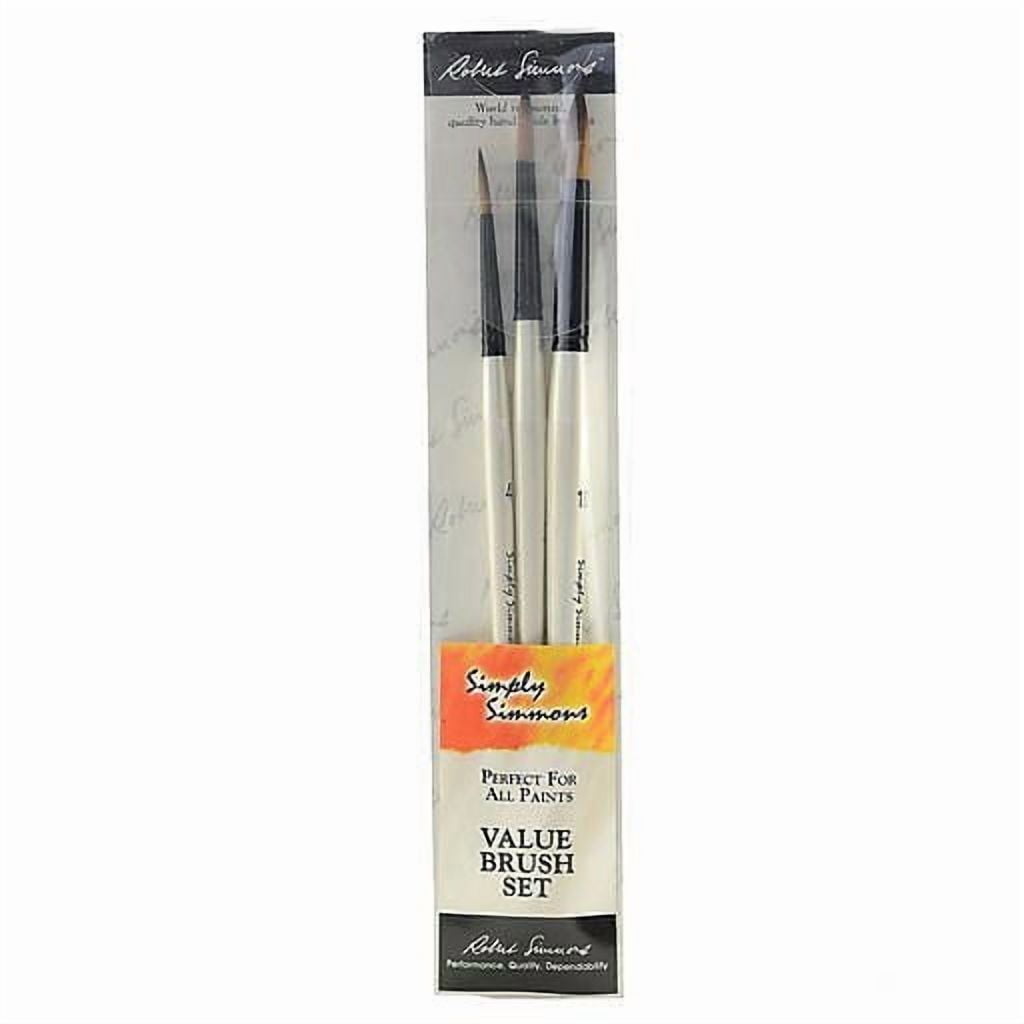 Click here for Simply Simmons Brush Set Of 3  To The Point As Sho... prices