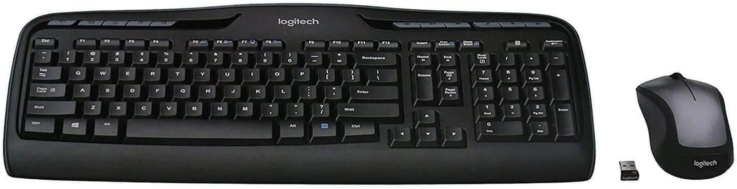 Pre-Owned Logitech Wireless Combo MK335 - keyboard and mouse - Walmart.com