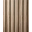 Art3d 3D Fluted Acoustic Wood Wall Panels, Walnut, 23.6"x47.2", 4 ...