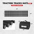 DNA MOTORING 40" Recovery Traction Tracks Mat Car Non-Slip Mat Off-Road ...