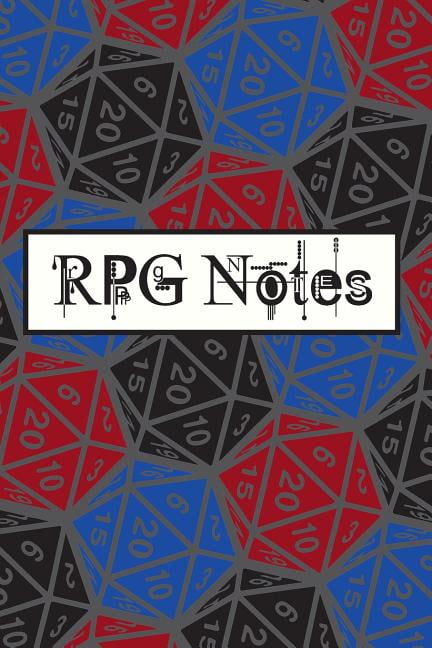 RPG Notes: Journal for Logging Notes and Maps for Your Pen and Paper ...