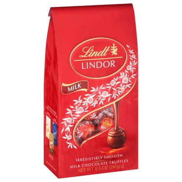 Lindt Lindor Hazelnut Milk Chocolate Truffles, 5.1 Oz. - Walmart.com