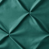 Mainstays Teal Pintuck Diamond Pleat Microfiber Euro Sham 26 x 26 inch ...