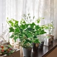1-3PC Artificial Green Floral Decor Outdoor Large Decorative Flowers ...