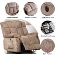 Bonzy Home Power Lift Recliner Chair for Elderly, Heavy Duty and Safety ...