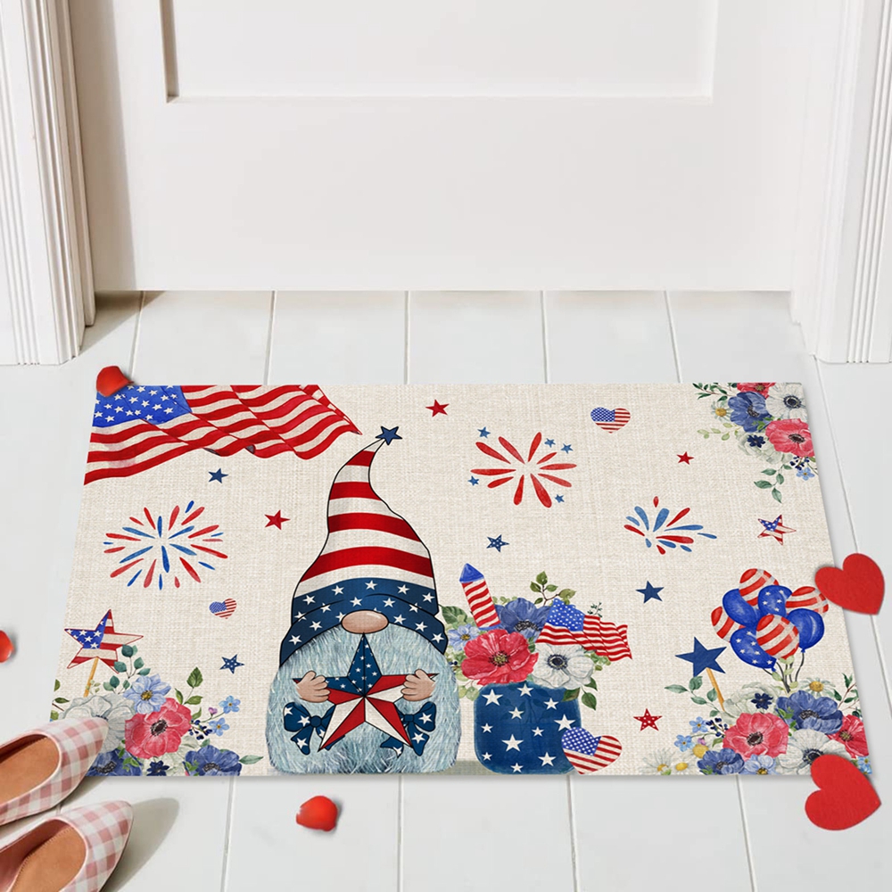 Entrance Way Door Mats Bath Mats Welcome Rugs American Flag ...