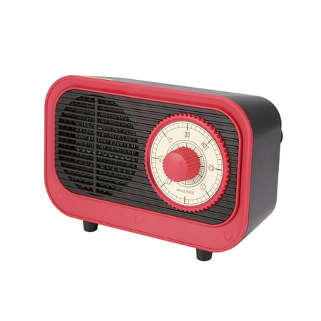 Houkiper Retro Heater Mini Space Heater Indoor Small Heater Energy ...