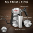 Gooseneck Electric Kettle 1200W Ultra Fast Boiling Water Kettle 100% ...