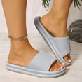 Cloud Slides for Women and Men Platform House Slippers Nonslip Quick ...