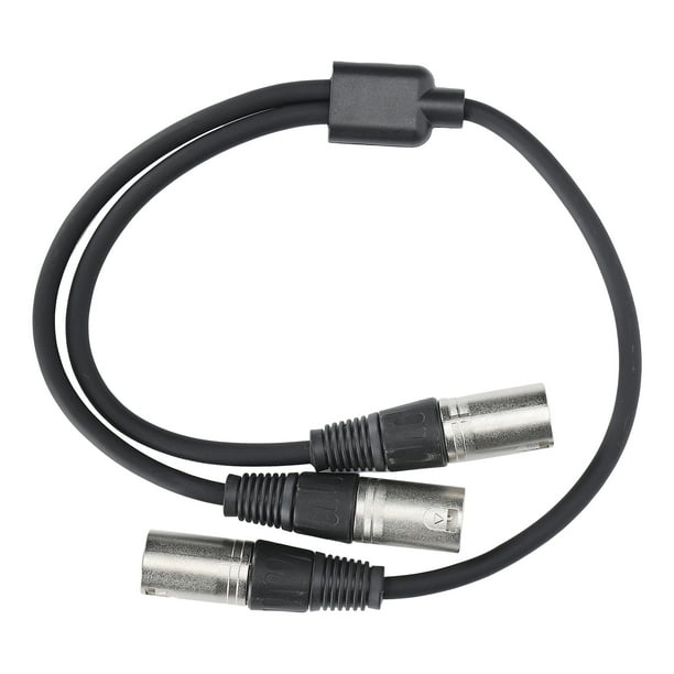 Xlr Male To Dual Xlr Male Cable Audio Splitter Line Audio Adapter ...