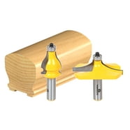 Yonico 3 Bit Raised Panel Cabinet Door Router Bit Set- Bevel- 1/2 ...