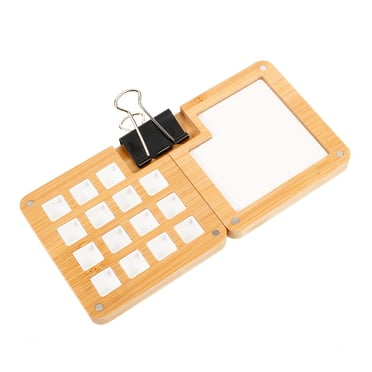 Jack Richeson 8-Color Tempera Cake Palettes with Storage Rack, Set of ...