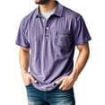 Daiosportswear Men'S Casual Polo Shirts Classic Button Basic Short ...